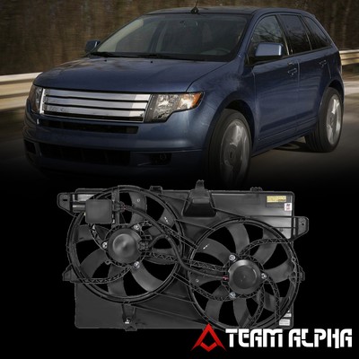 Fits 2007-15 Ford Edge/Lincoln Mkx 2.0l/3.5l/3.7l Radiator Cooling Fan ...