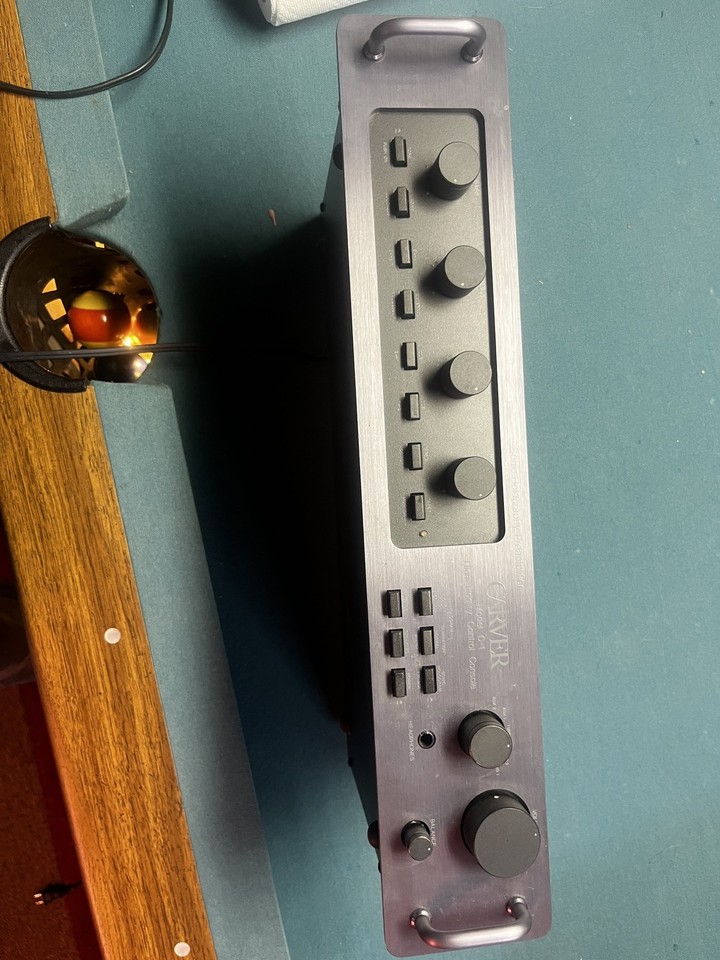 Carver Model C-1 High Fidelity Control Console Sonic Holography ...