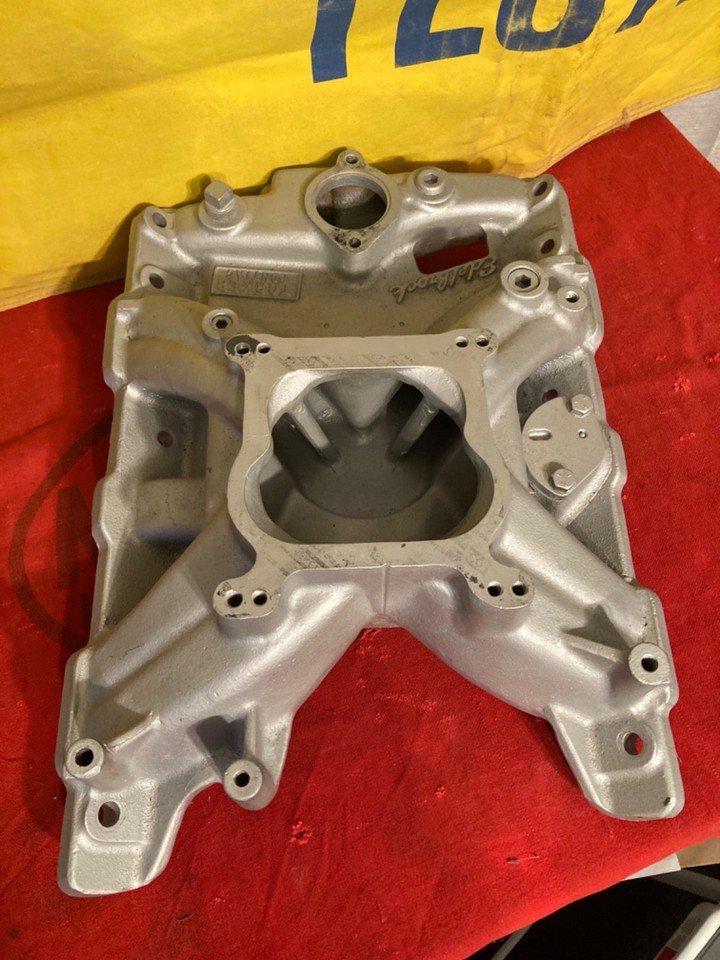 pontiac edelbrock torker intake manifold | eBay