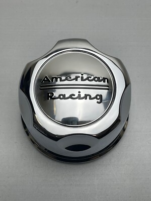 *USED American Racing Chrome Snap In Wheel Center Cap 1342100000 | eBay