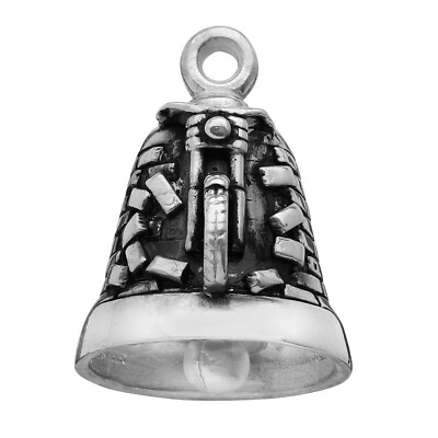Sterling Silver Motorcycle Ride Bell Gremlin Bell Through a Brick Wall ...