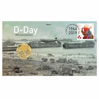 2019 D-Day 75th Anniversary $1 UNC Coin Perth Mint PNC | eBay Australia