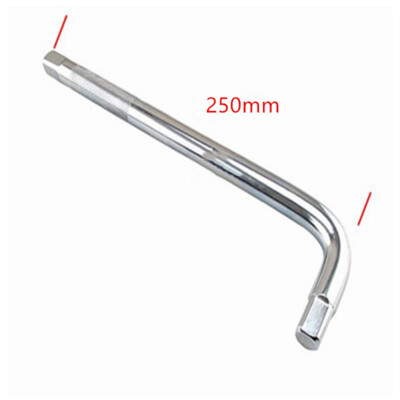 1/2" L Type 250mm length Socket Bent Bar L-Handle Sockets Wrench 250mm ...