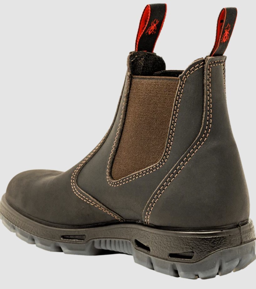Redback Bobcat Claret Oil Kip UBOK Elastic Soft Toe Work Boots | eBay
