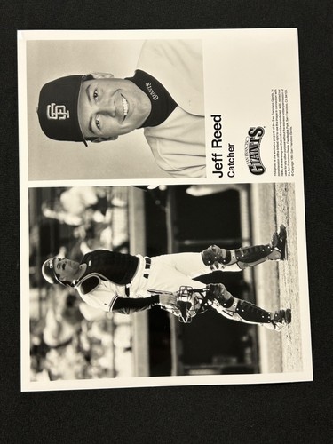 San Francisco Giant Team Issued Press Photo 1993 Jeff Reed | eBay