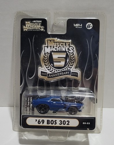 Muscle Machines 1:64 69 Boss 302 2005 | eBay