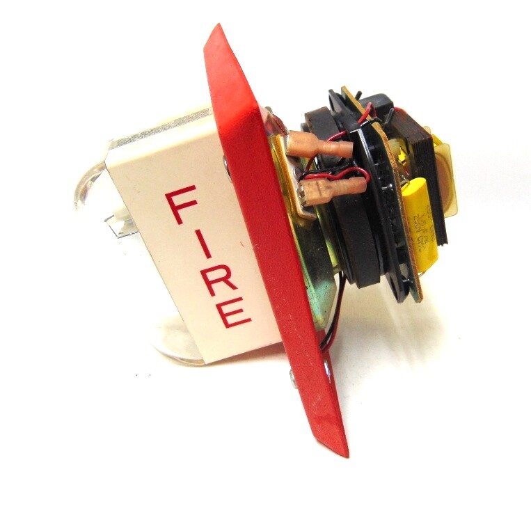 WHEELOCK WALL FIRE ALARM SPEAKER STROBE, E-70-LSM-24, 25/70 VRMS | eBay