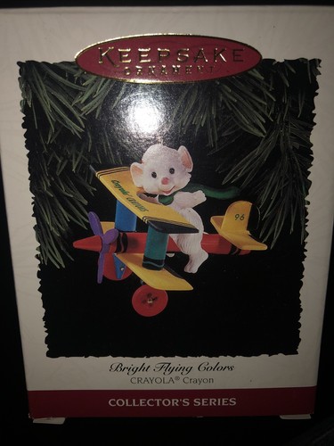 Hallmark Keepsake Ornament 1996 Bright Flying Colors - CRAYOLA Crayon ...