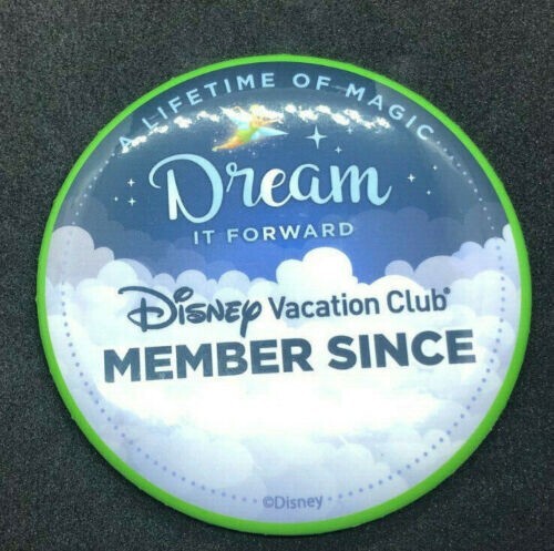 Disney Vacation Club MEMBER SINCE DVC PIN BUTTON BADGE, NEW! | eBay