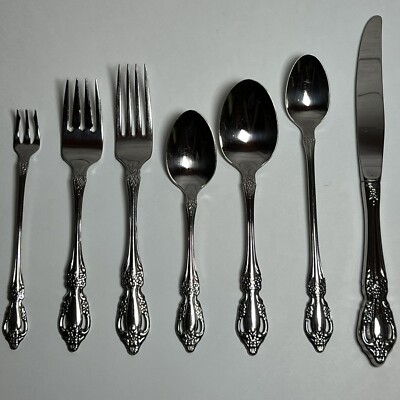 Oneida RAPHAEL HH Distinction Deluxe Stainless flatware Silverware ...