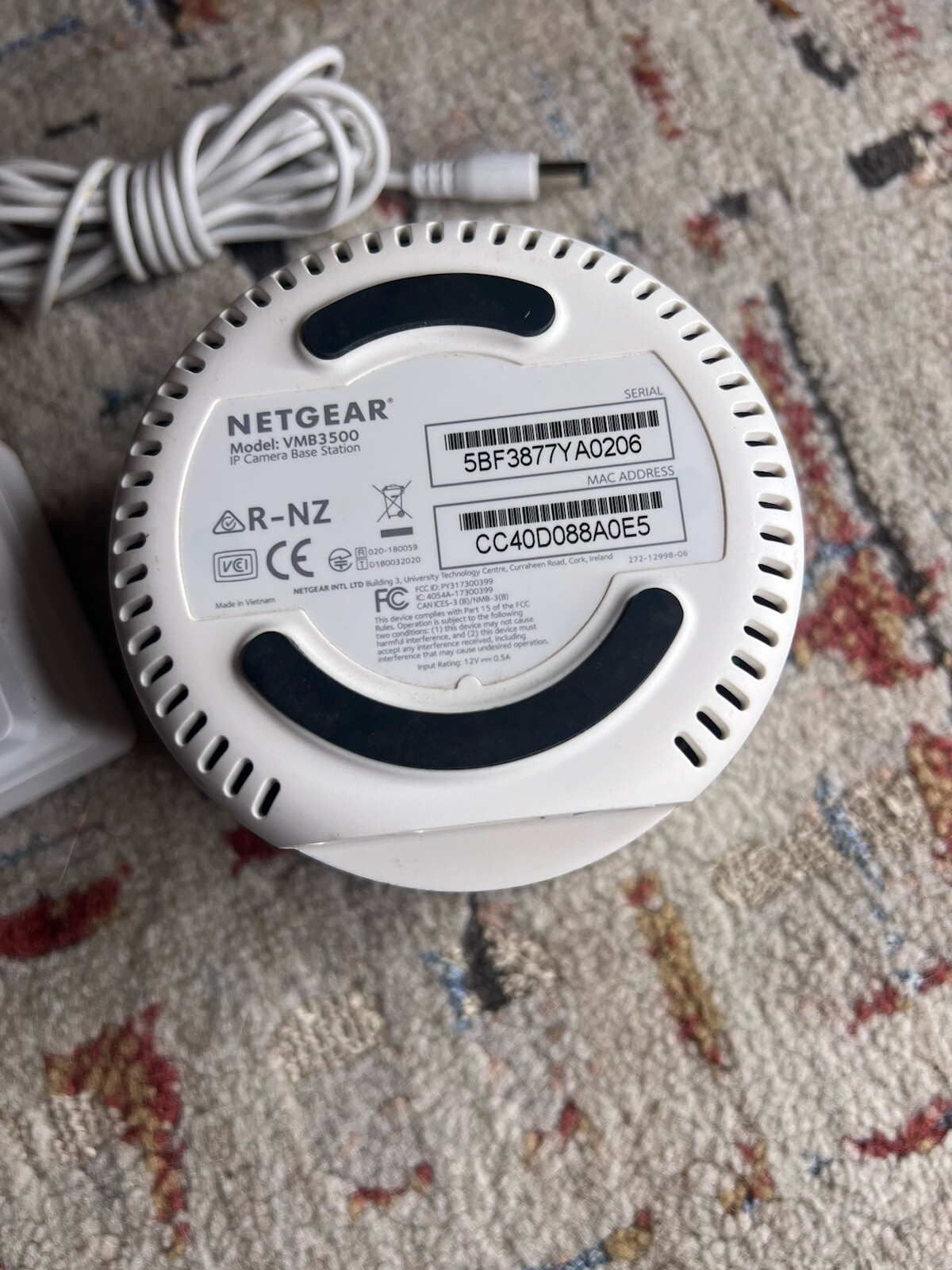 Arlo Accessory Base Station - White (VMB3500-100NAS ) for sale online ...