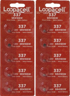 10 337 Loopacell Watch Batteries SR416SW Battery Cell | eBay