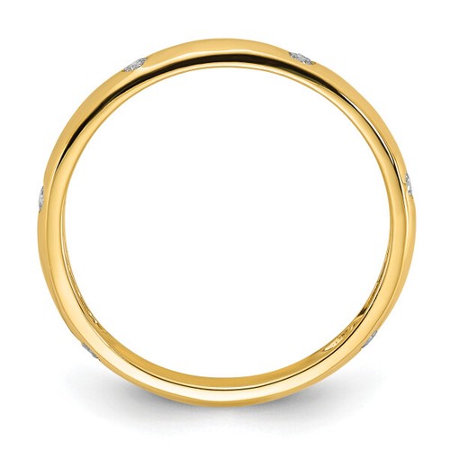 14K Yellow Gold 6 Stone Diamond Ring | eBay