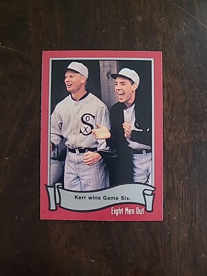 1988 Pacific Eight Men Out #56 White Sox Kerr Wins Game Six/Jace ...