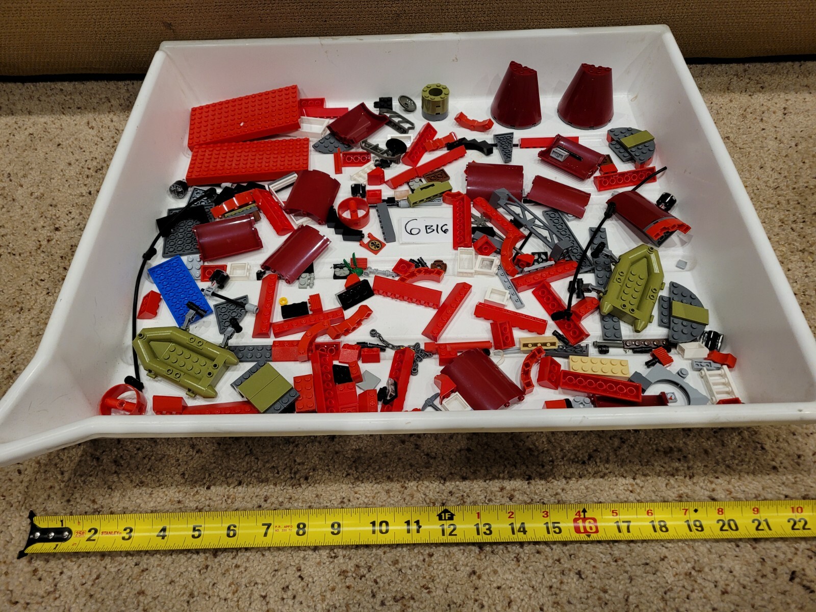 Huge Lego Technic Bionicle Lot Parts ships space robotics star wars ...