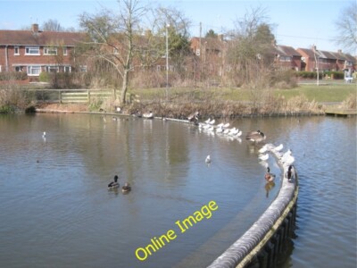 Photo 6x4 Weir, Batchley Pool, Batchley, Redditch A series of pools is ...