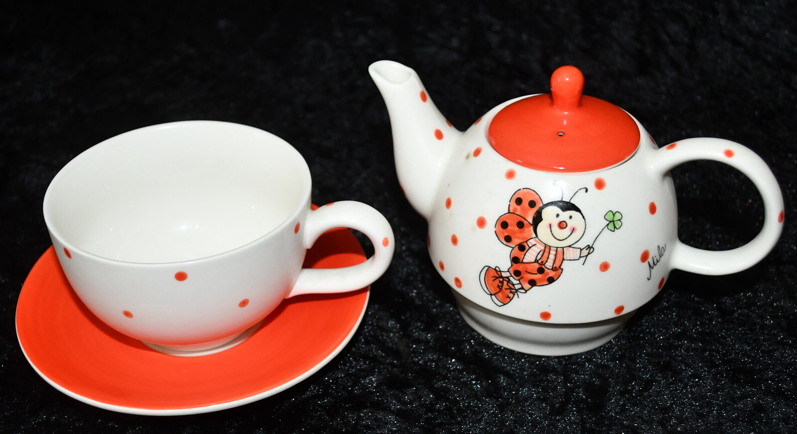 Cha Cult Tea for one Keramik handbemalt div Muster ideales Geschenk für ...