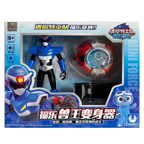 Miniforce Super Dino Power BOLT Action Figure Robot Sound Light ...