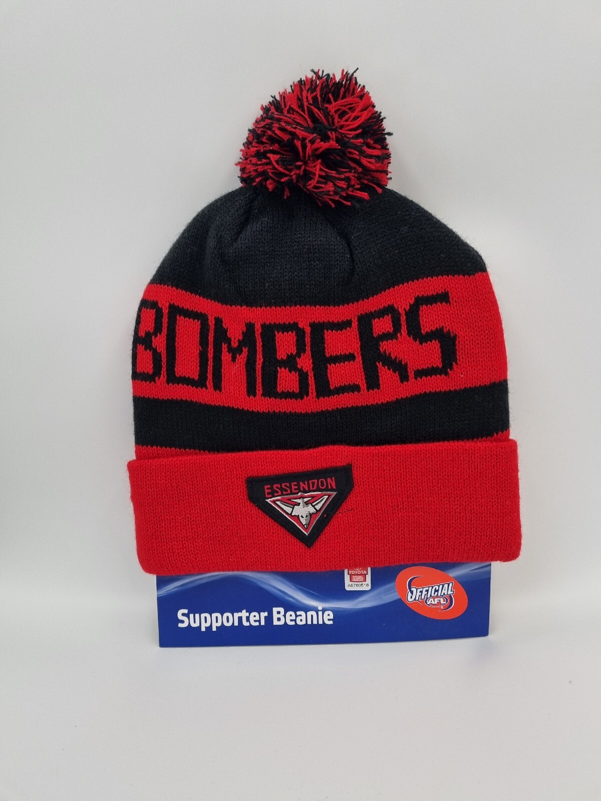 Afl Essendon Bombers Beanie New | eBay Australia