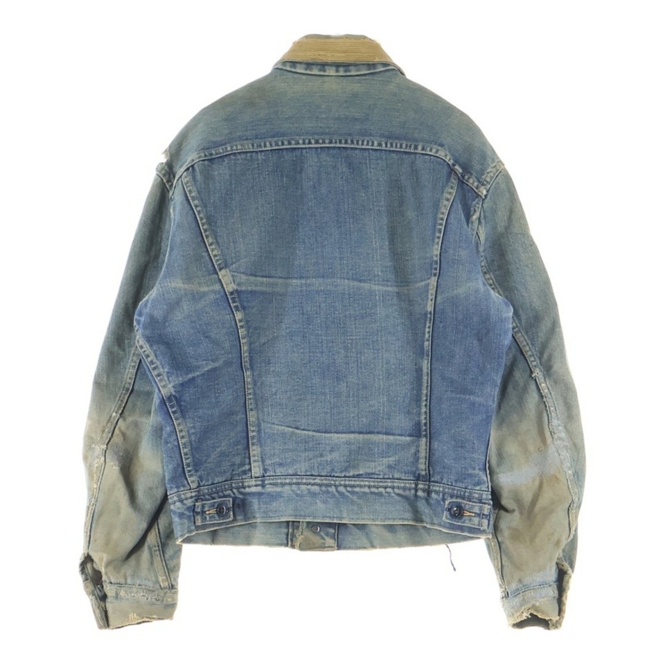 LEE 70s STORM RIDER Stormrider Borderliner Denim Jacket Indigo 101-LJ ...