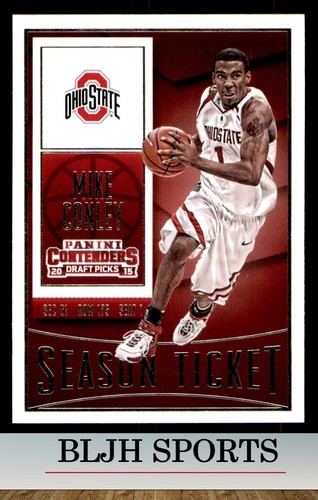 2015 Panini Contenders Draft Picks #72 Mike Conley Ohio State Buckeyes ...