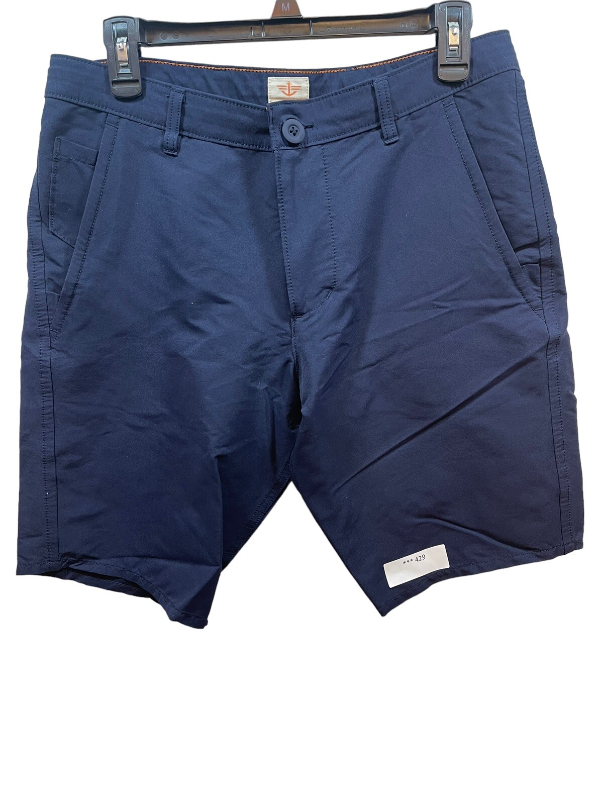 Men's Dockers Shorts Stretch Flat Front Lightweight Quick Dry Fit Blue ...