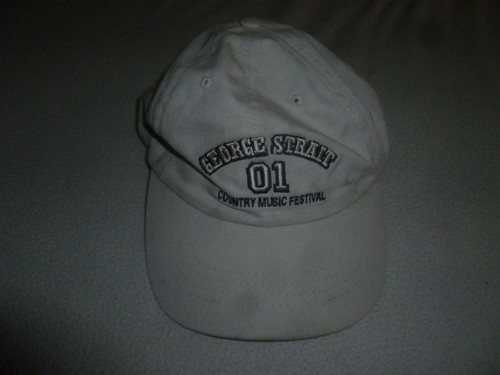 GEORGE STRAIT COUNTRY MUSIC FESTIVAL CAP HAT STRAPBACK BASEBALL TAN | eBay