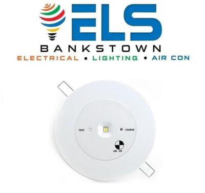 3W LED Emergency Spitfire Recessed Light Commercial Lighting White | eBay