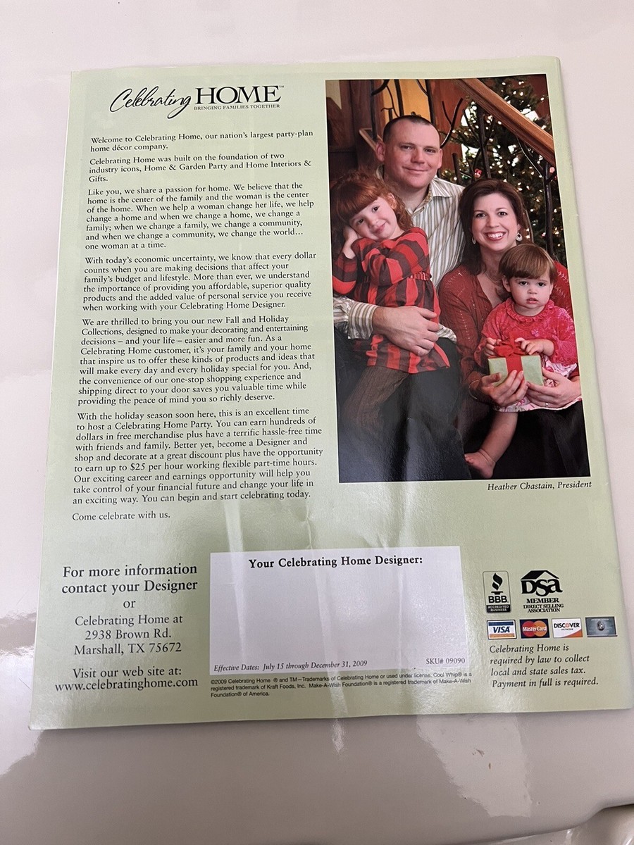 Celebrating Home Catalog 2012