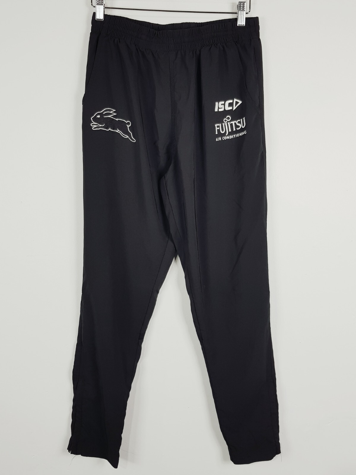 SOUTH SYDNEY RABBITOHS ISC Mens Size L Black NRL Tracksuit Pants | eBay