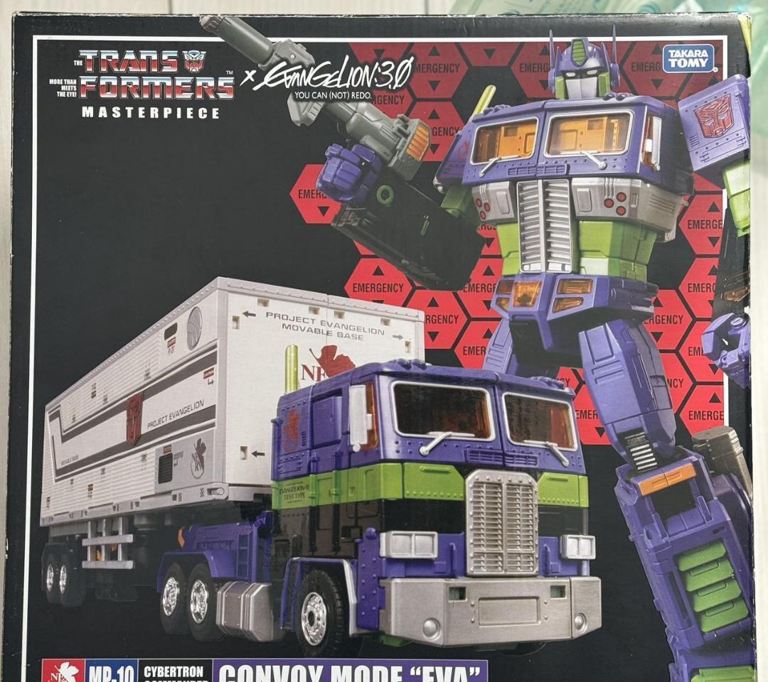 Transformers Masterpiece Mp-10 Convoy Mode Eva Collaboration Action ...