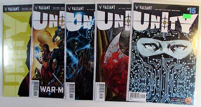 Unity Lot of 5 #15, 16, 17, 19, 21 Valiant Comics 2015 NM- 1st Print ...