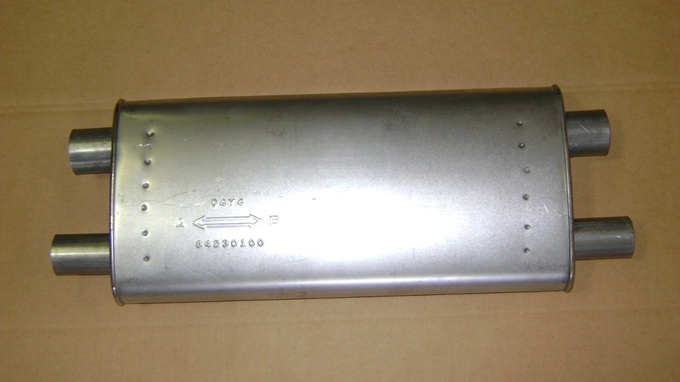 MADE IN USA Camaro Dual Exhaust System 69 w/ Transverse Muffler Big ...