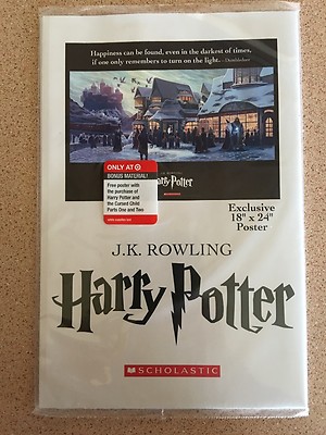 Harry Potter and The Cursed Child Poster Target Exclusive 18x24 Sealed ...