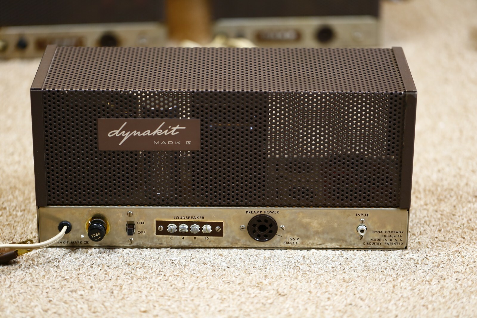 Dynakit mark iv amplifier circuit