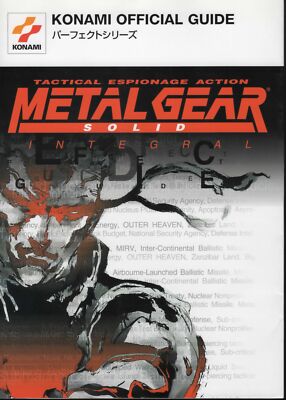 METAL GEAR SOLID INTEGRAL Perfect Guide PlayStation 1 Book 1999 | eBay