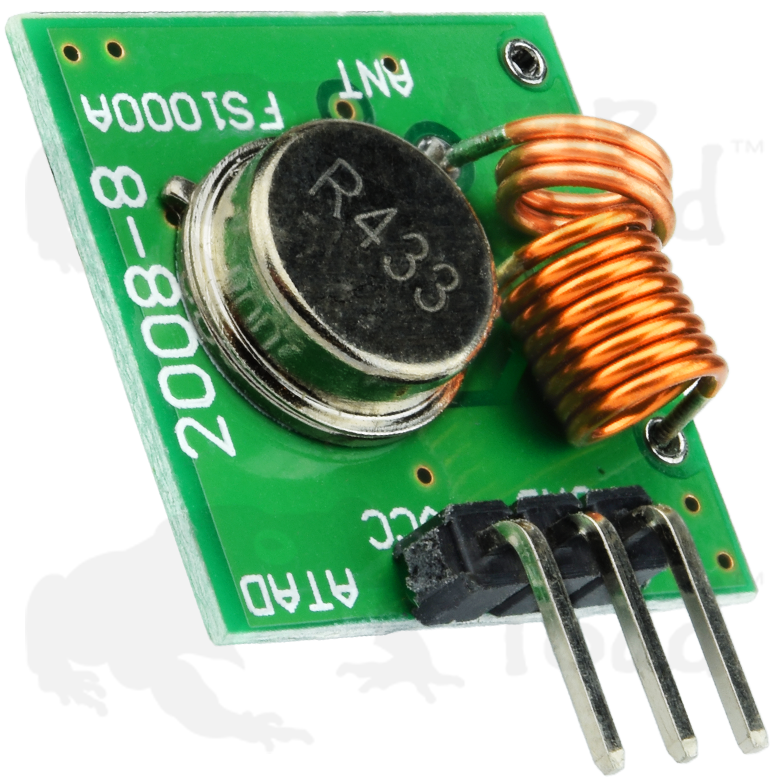 433Mhz RF Transmitter & Receiver Radio Link Remote Module Kit Arduino ...