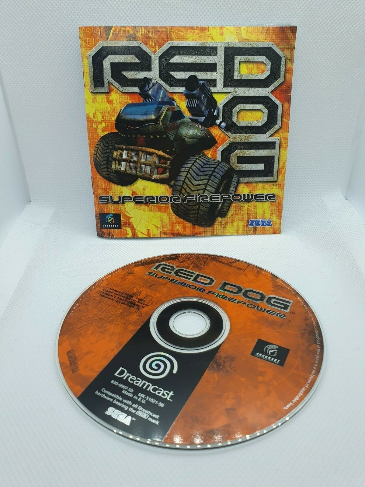 RED DOG | SEGA DREAMCAST | CIB | OVP | PAL VERSION | eBay