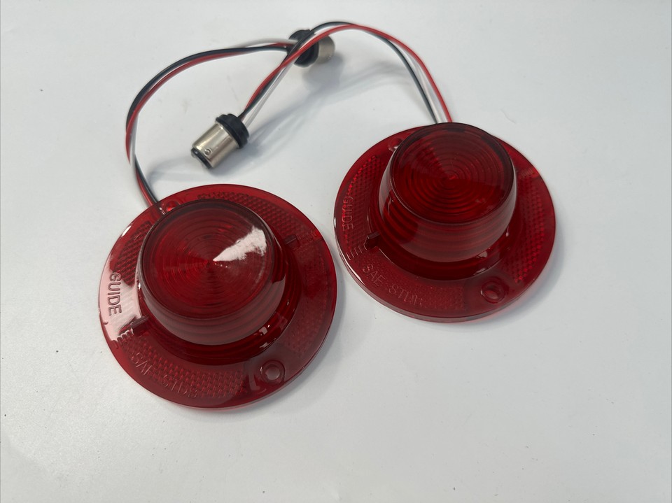 1962 Chevy Impala LED Tail Light & Backup Lens Set 6pc Red Pair Upgrade ...