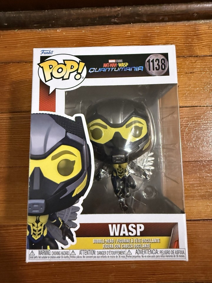 Funko Pop! Vinyl: Marvel Ant-Man and The Wasp Quantumania - The Wasp ...