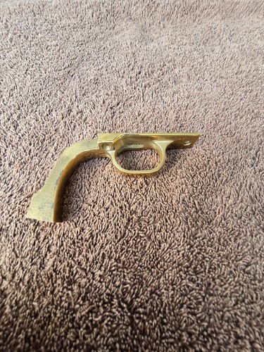 COLT 1851 NAVY BLACK POWDER PISTOL BACK STRAP TRIGGER GUARD BRASS NEW ...