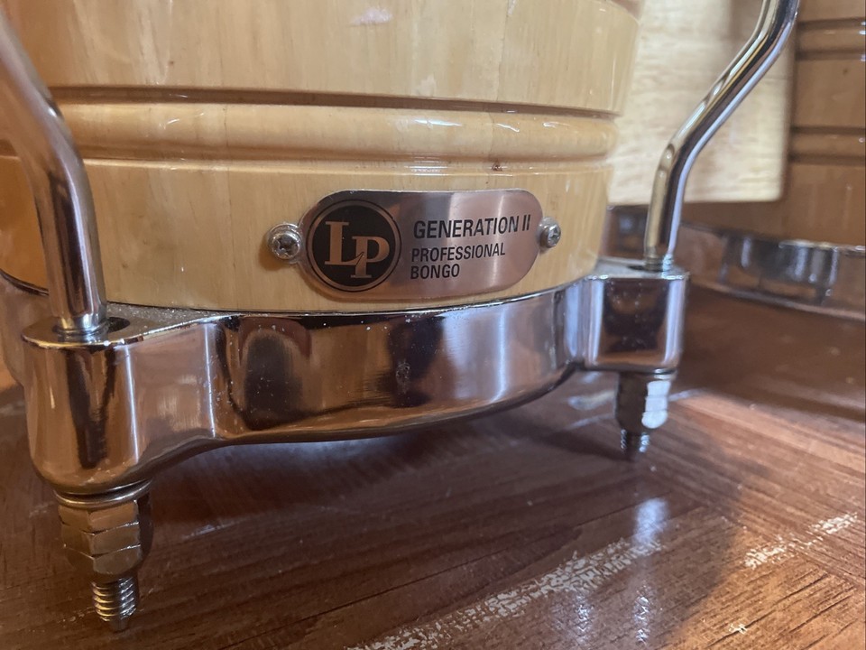 LP Latin Percussion Generation II Professional Bongo Set | eBay