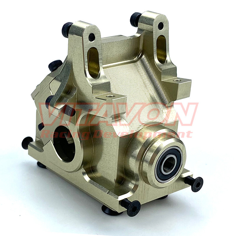 Vitavon CNC alu7075 Front/Rear bulkhead for Arrma 6S Ar310854 Titanium ...