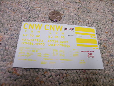 Herald King decals HO CNW 50' green outbraced box car XX202 | eBay