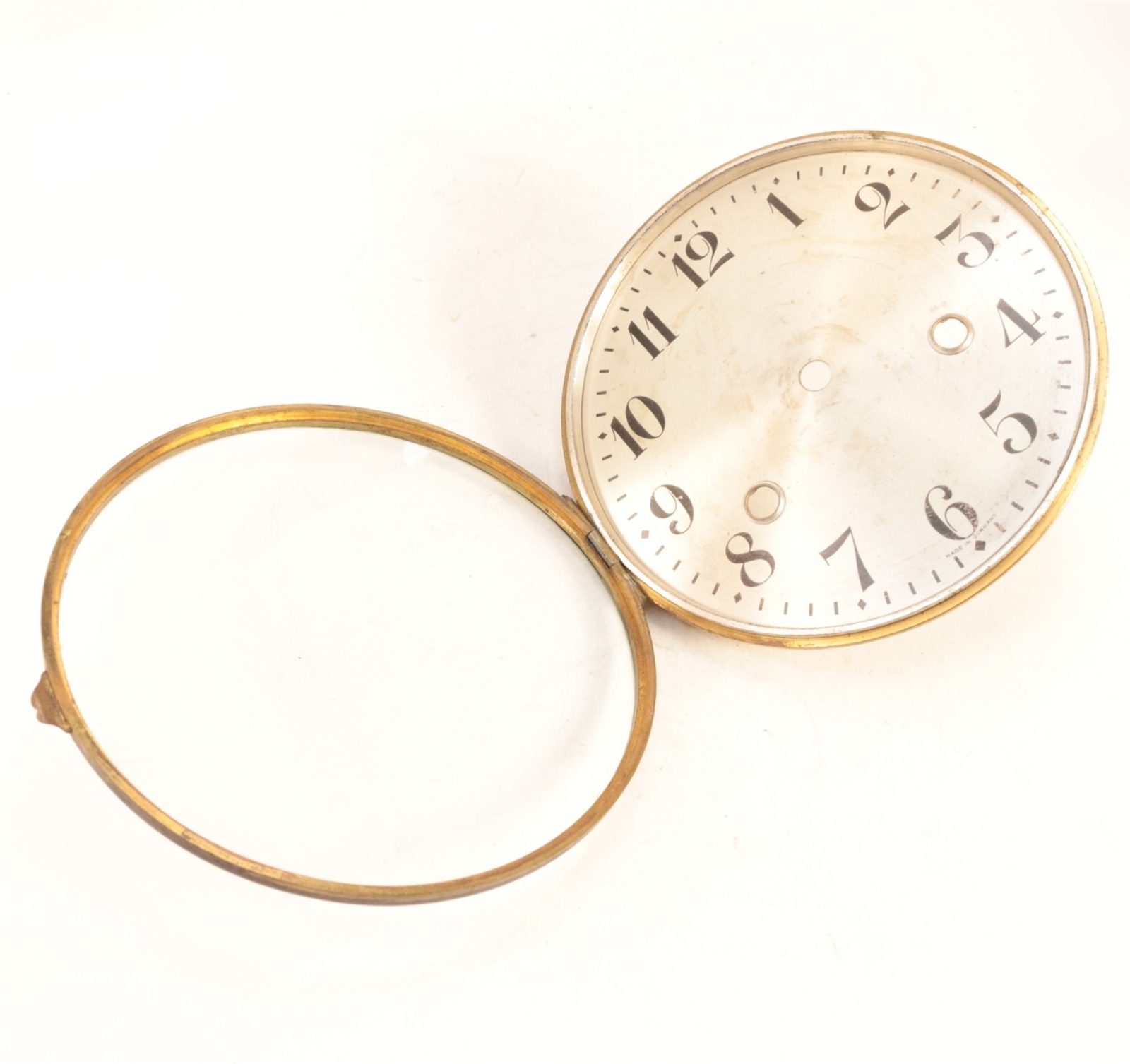 German Clock Dial with Bezel and Convex Glass 6-1/16 inches - CY58 | eBay