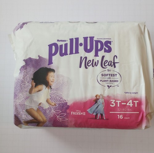 Huggies Pull-Ups New Leaf Girls 3T-4T Training Pants 16 Count Frozen II 32-40lbs 36000530339| eBay