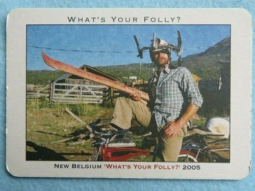 Bière Barre de Dessous ~ Neuf Belgique Brassage~ Quoi Votre Folly 2005 ...