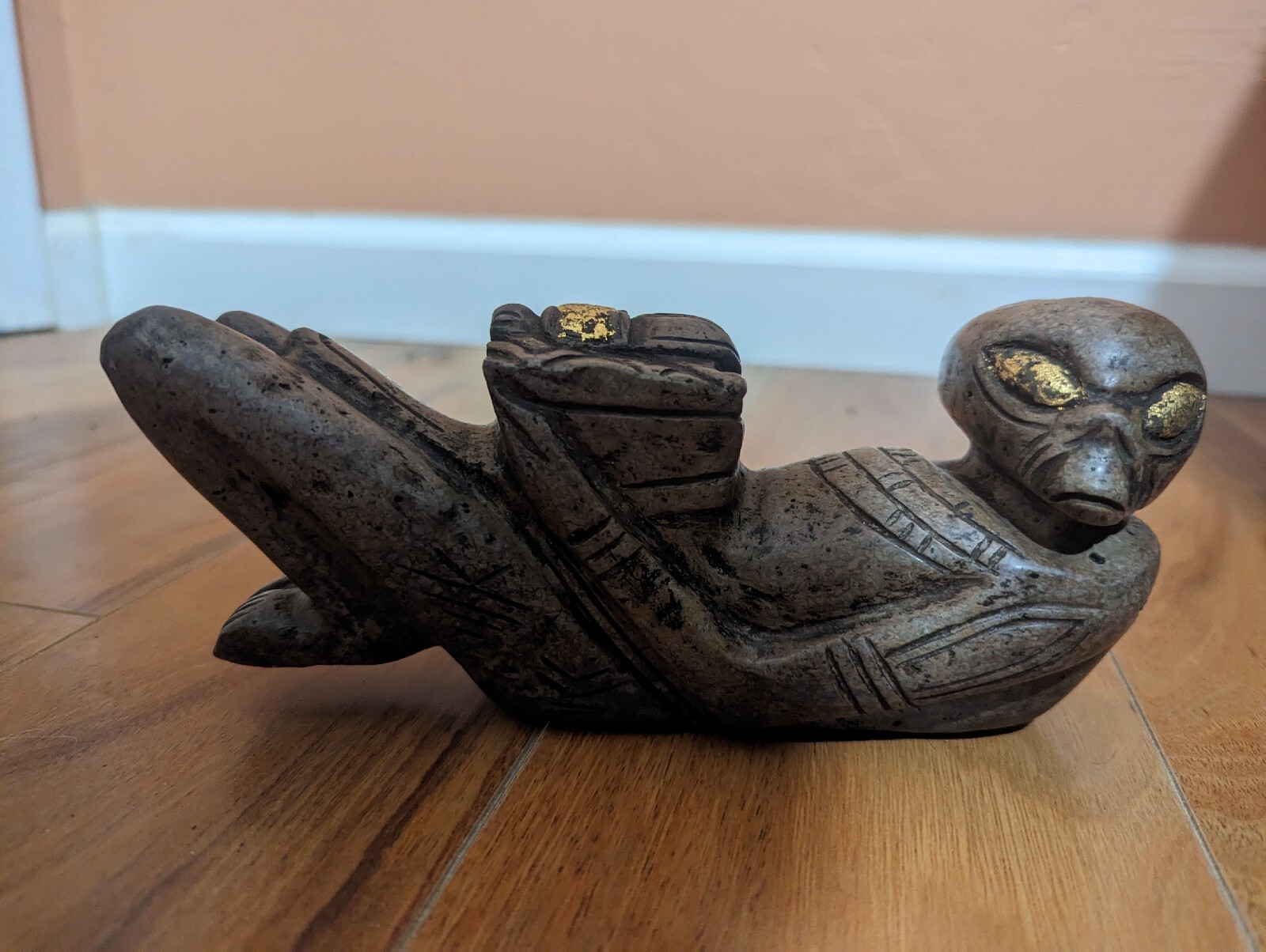 Ancient Alien Stone Carving in Chacmool Position. From Tula Hidalgo ...