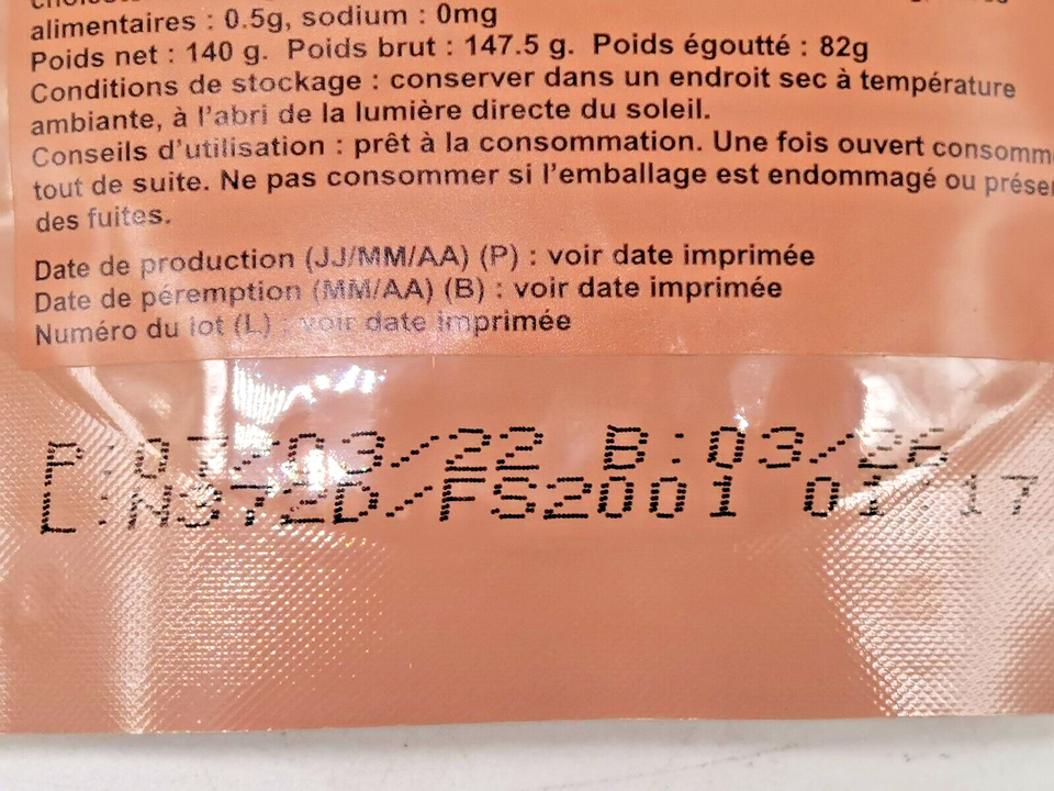 48 British Army Nato UN MRE Diced Mixed Fruit Pouches 2026 | eBay UK