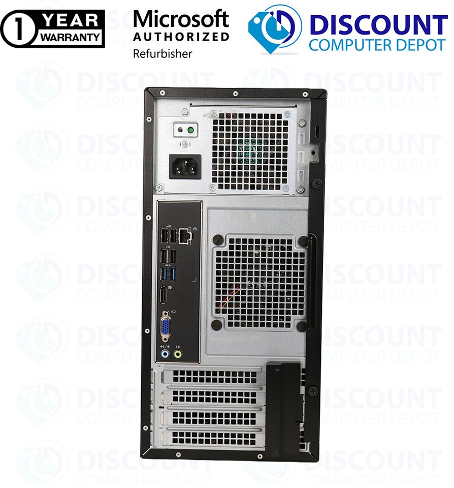 Dell Core i3 3rd gen Desktop Computer 8GB 500GB HD 19" LCD Windows 10 ...